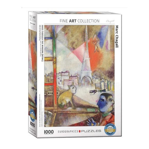 Eurographics | Games | Marc Chagall Paris Through The Window 00 Piece ...